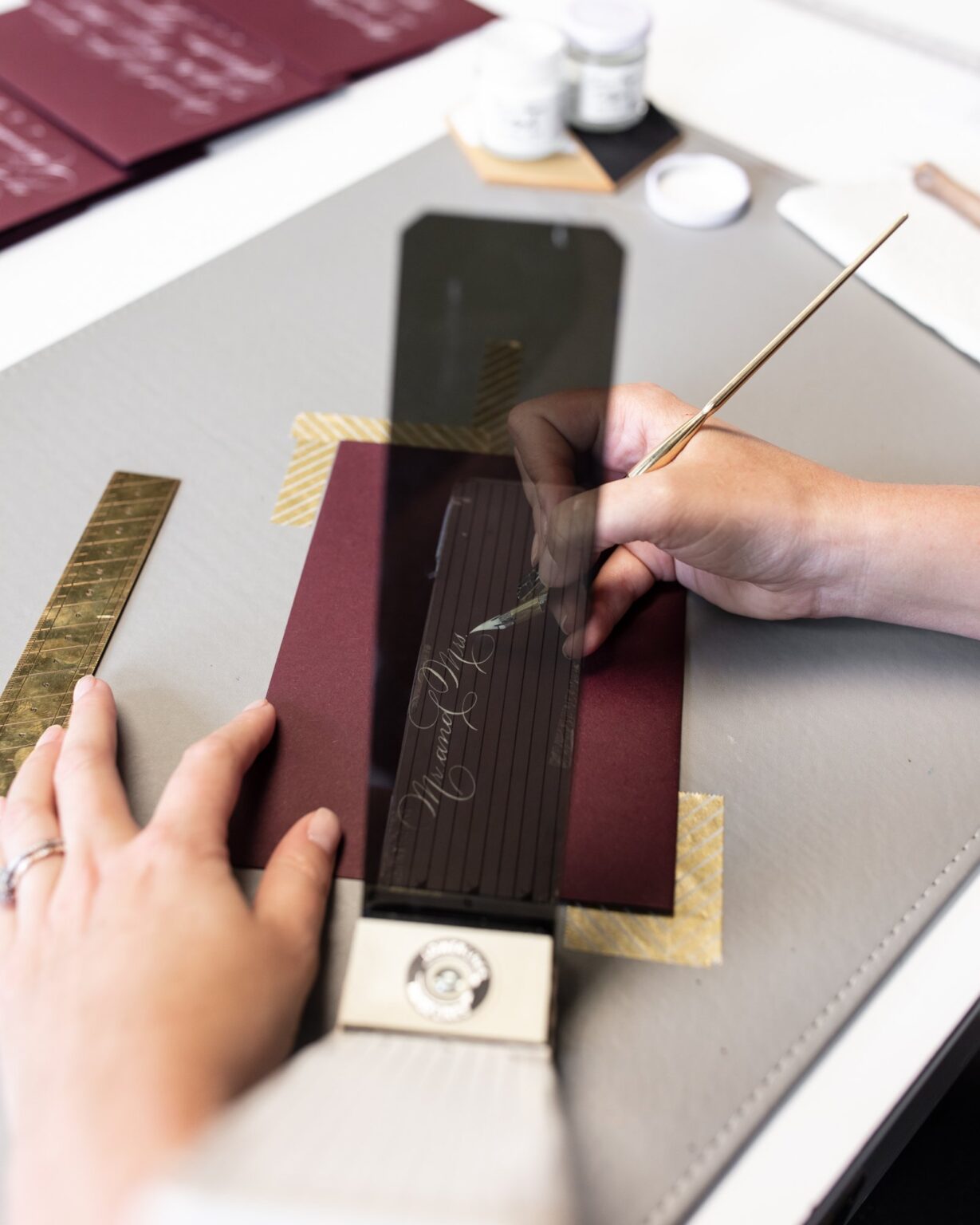 How To Write Calligraphy in Straight Line, Best Tools To Use