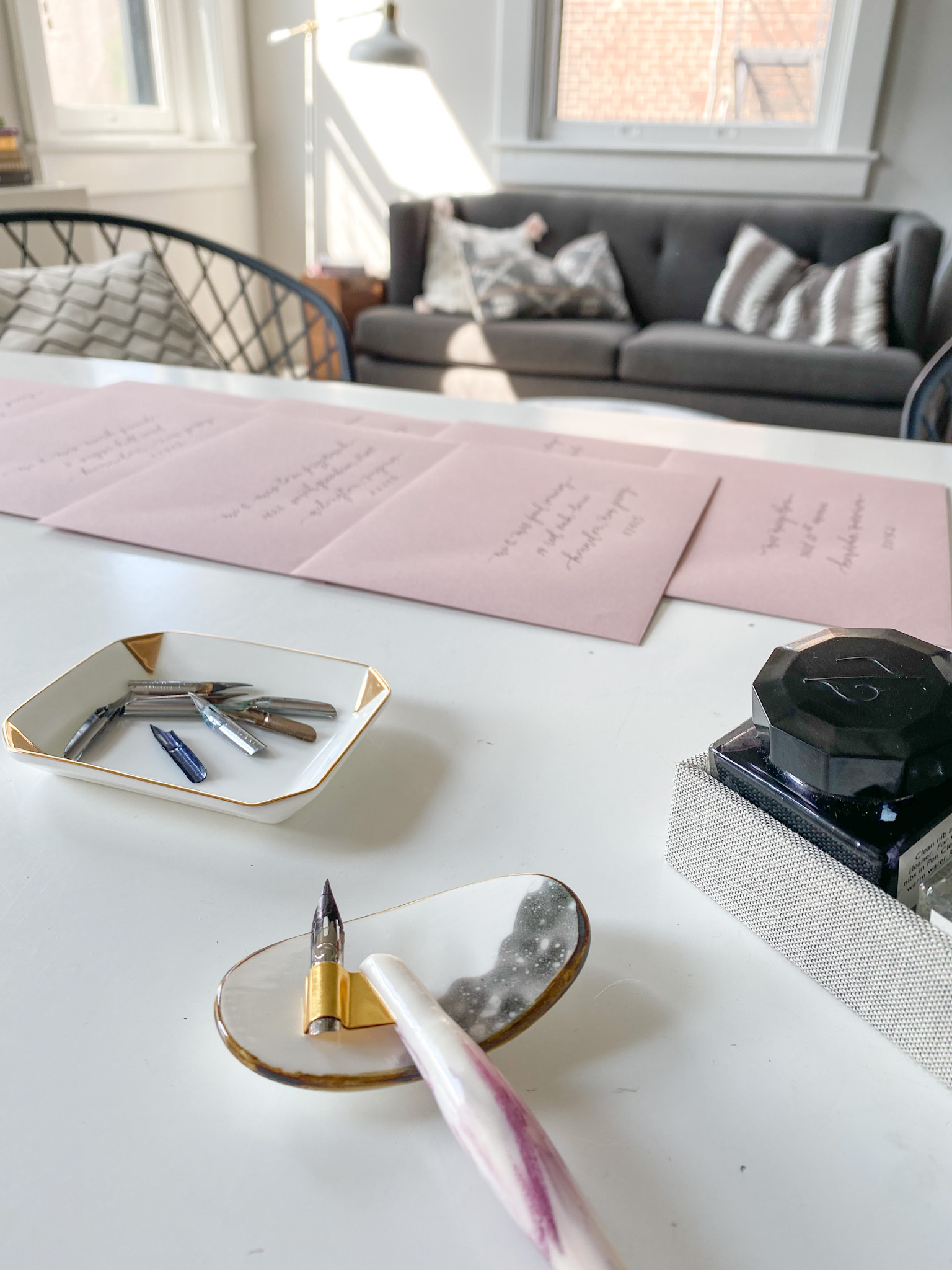 Calligraphy and Wellness - Laura Hooper Design House