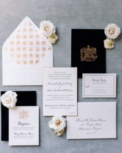 Real Wedding Stationery Invitation Suite - Classic Elegance - Laura ...