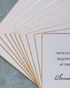 Real Wedding Stationery Invitation Suite - Classic Elegance - Laura ...