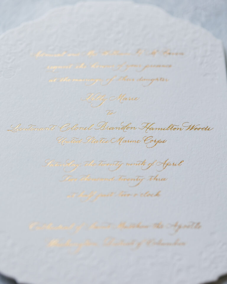 Real Weddings | Custom Invitations - Laura Hooper Design House